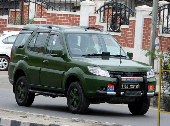 Indian Army Officer Car