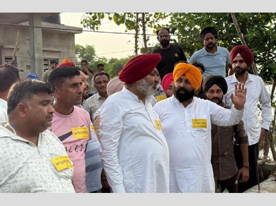 Harpal Cheema and Harjot Bains Visit Flood-Affected Areas, Condemn BJP ...