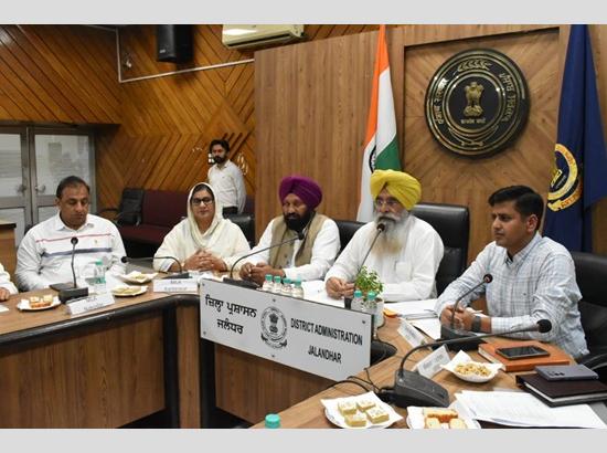 Rangla Punjab Vikas Scheme; Minister Khudian approves Rs. 43.79 crore development projects in ...
