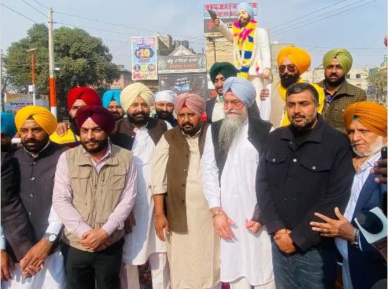 Shaheed Udham Singh statue dedicated to people in presence of saints ...