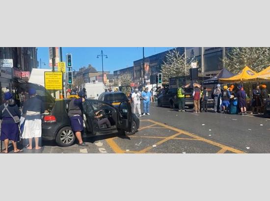 UK Breaking: Fire breaks out during Vaisakhi Nagar Kirtan in Southall ...